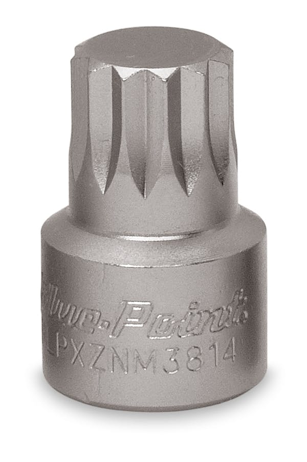 3/8" Drive Metric 14 Mm Triple Square XZN Stubby Socket Driver (Blue ...