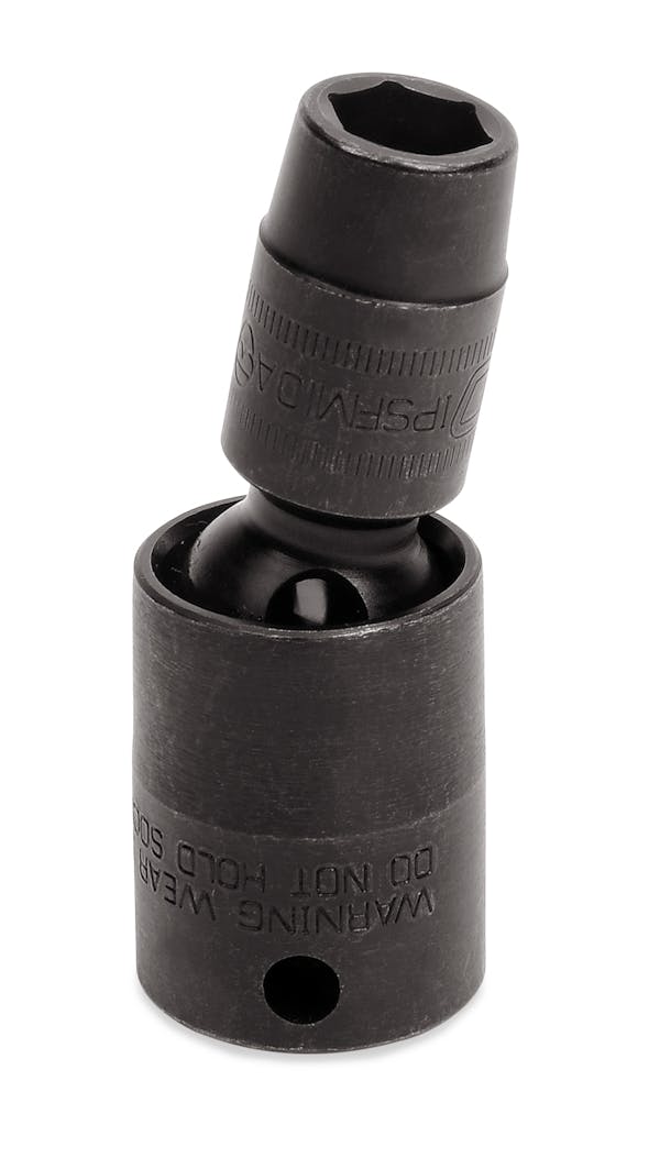 3/8" Drive 6-Point Metric 10 Mm Flank Drive® Semi-Deep Swivel Impact ...